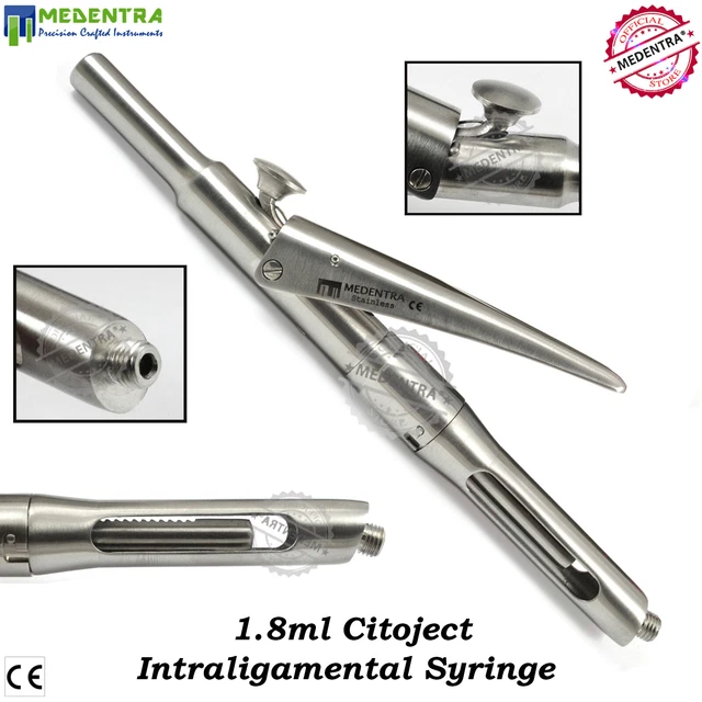 CITOJECT SYRINGE INTRALIGAMENTAL Anesthetic Intraligamentary 1.8ml Lab ...