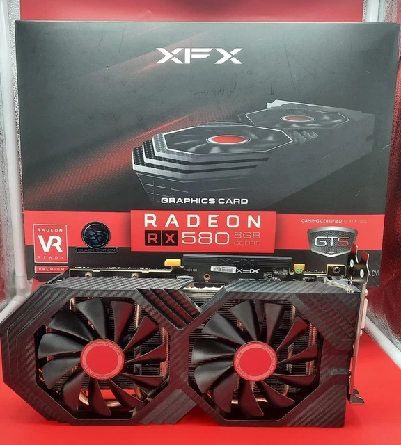 XFX AMD RADEON RX 580 8GB GDDR5 Graphics Card - RX-580P8DFD6 $80.00 ...