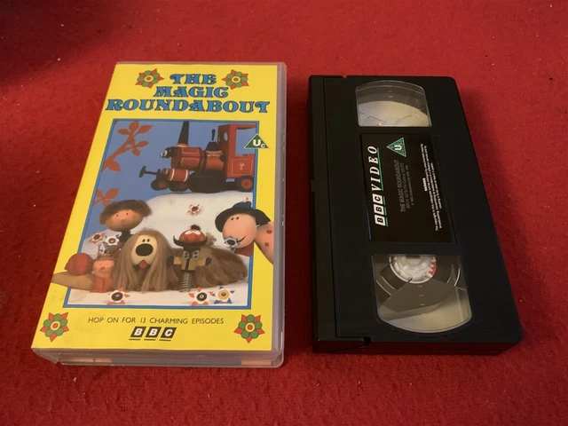 THE MAGIC ROUNDABOUT Rare Bbc Vintage Vhs Video Tested Nice Copy 13 ...
