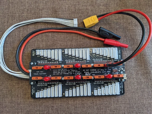 REVOLECTRIX MPA 6 Port Parallel Charging Board JST-XH DEANS PLUG $124. ...