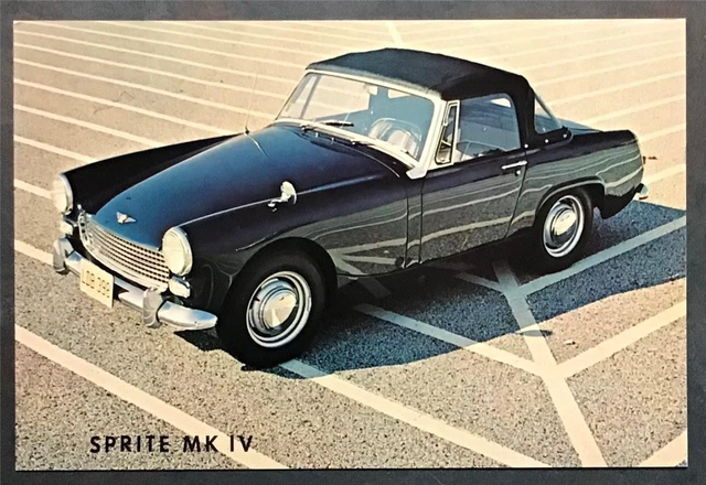 AUSTIN HEALEY SPRITE MK IV USA Car Sales Specification Leaflet 1967 #C ...