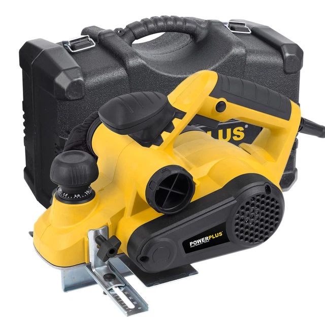 PIALLA ELETTRICA POWERPLUS POWX1110 pialla monocomando legno pialla a ...