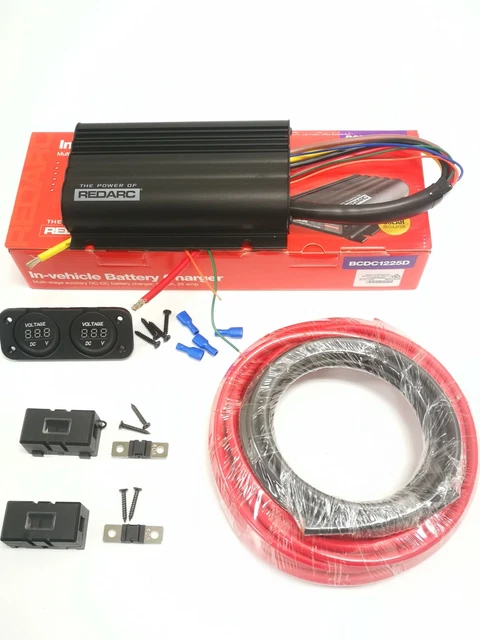 REDARC BCDC1240D DUAL Battery Isolator System Dc To Dc Mppt Solar Agm ...