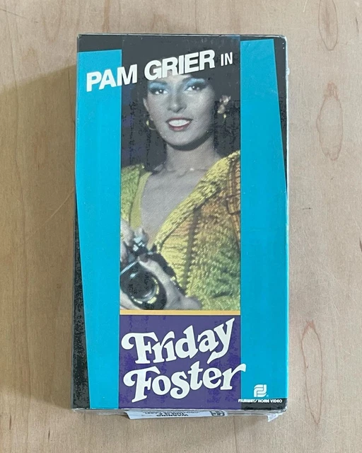 FRIDAY FOSTER (1975) Sealed VHS Orion Pam Grier Blaxploitation Crime ...