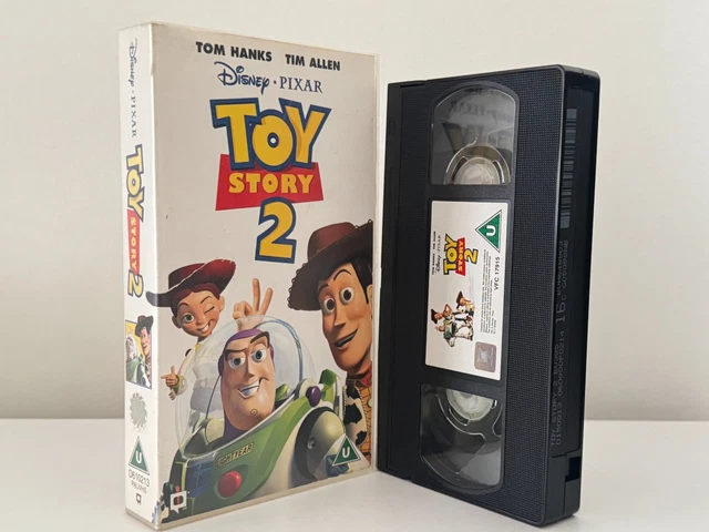 TOY STORY 2 - Tom Hanks, Tim Allen - Disney - PAL VHS Video Tape (H64 ...