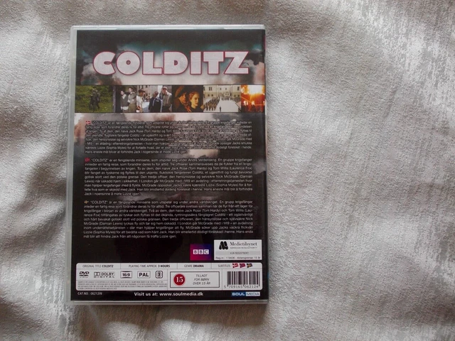 COLDITZ (DVD) JASON Priestly,Tom Hardy,Damian Lewis 2 Discs PLEASE READ ...