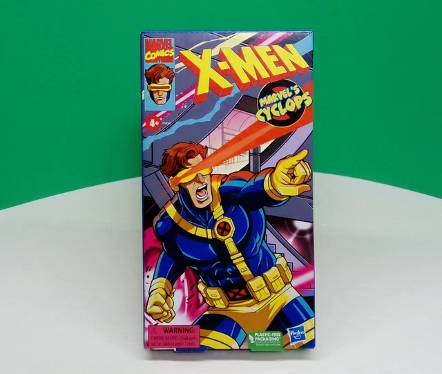 MARVEL LEGENDS VHS 90's X-Men Animated Series Cyclops 6" Action Figure ...