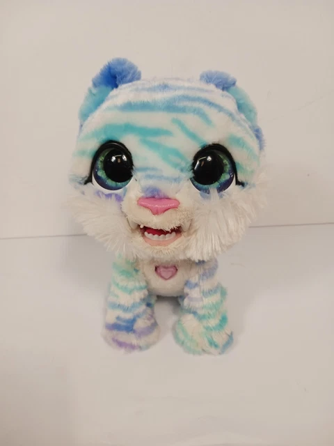 FURREAL FRIENDS NORTH The Sabertooth Kitty Cat Kids Toy Hasbro Tiger ...