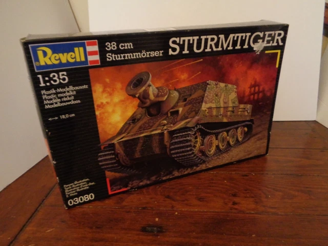 REVELL 03080 1:35 STURMTIGER 38cm Sturmmorser Assault Gun Model Kit EUR ...