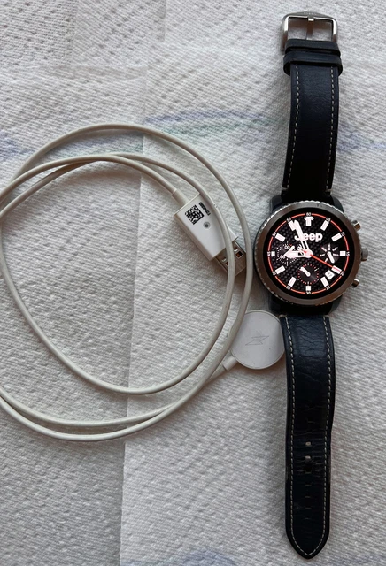 FOSSIL Q EXPLORIST Herren Smartwatch Model DW4A - getragen - blaues ...