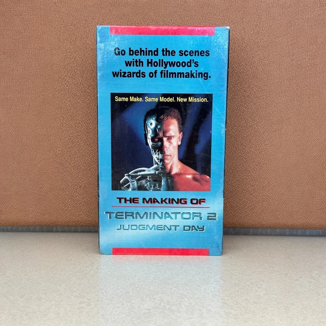 RARE! MAKING OF TERMINATOR 2 JUDGMENT DAY Official Release VHS T2 New £ ...