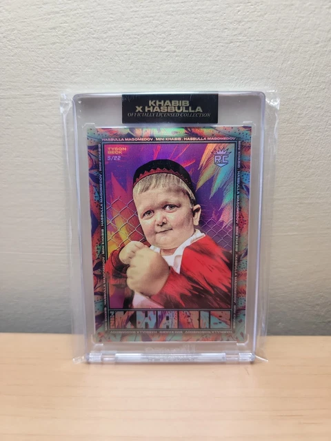 HASBULLA X TYSON Beck | MINI KHABIB Rookie Card Coloration LIMITED TO ...