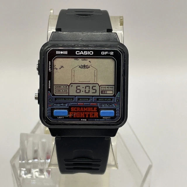CASIO SCRAMBLE FIGHTER Game Watch GF-2 685 - made in Japan - great ...