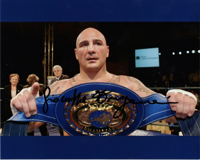 GIACOBBE FRAGOMENI FOTO Autografata Signed Photo Autografo Sport Boxer ...