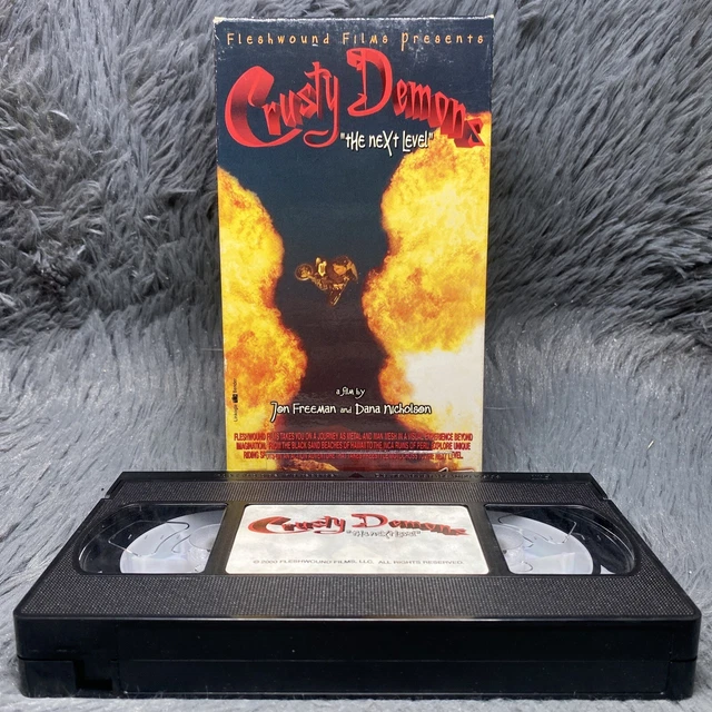 VHS: CRUSTY DEMONS: The Next Level Vol. 6: Fleshwound Films Motocross ...