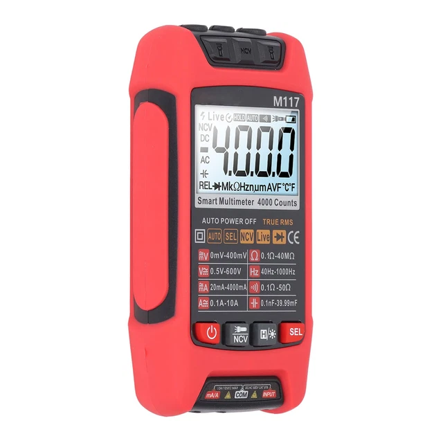 DIGITAL MULTIMETER 4000 Counts Digital Multimeter Kit Small Safe ...
