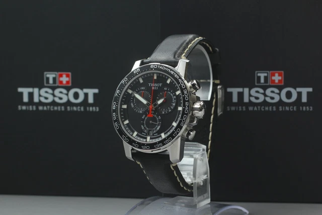 BOX [MINT] TISSOT Supersport T125617A Chronograph Quartz Mens Watch ...