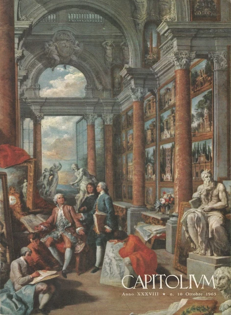 CAPITOLIUM N. 10. Rassegna Mensile del Comune di Roma. 1963. . EUR 8,00 ...