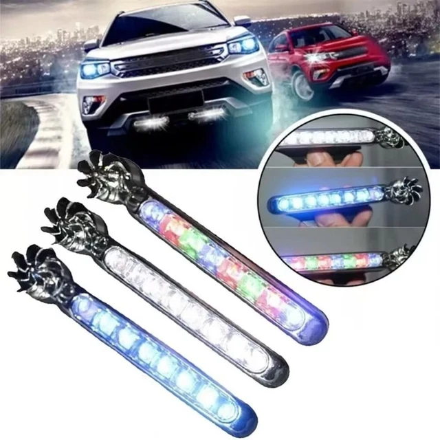 AUTO DECORATIVE DAY Time Running Light Wind Power Warning Effect Lamp £ ...
