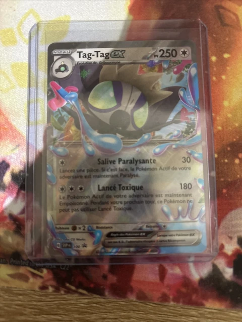 CARTE POKÉMON TAG-TAG EX Promo 100 Écarlate et Violet Français - Neuf ...