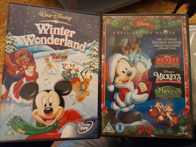 DISNEY ULTIMATE MICKEY Mouse Christmas Movie Collection DVD & Winter ...