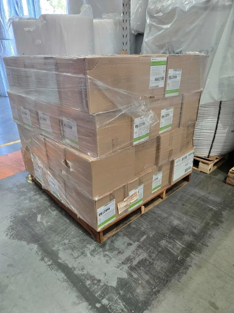 PALLET OF HALYARD 76727 FLUIDSHIELD N95 Mask L3 Orange Pack Pallet 40 ...