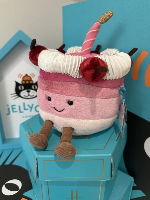*AUTHENTIC* JELLYCAT HARRODS Cheryl Cherry Cake Brand new with Tag ...