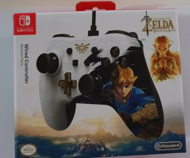 NINTENDO SWITCH WIRED Controller Legend of Zelda Breath of the wild ...
