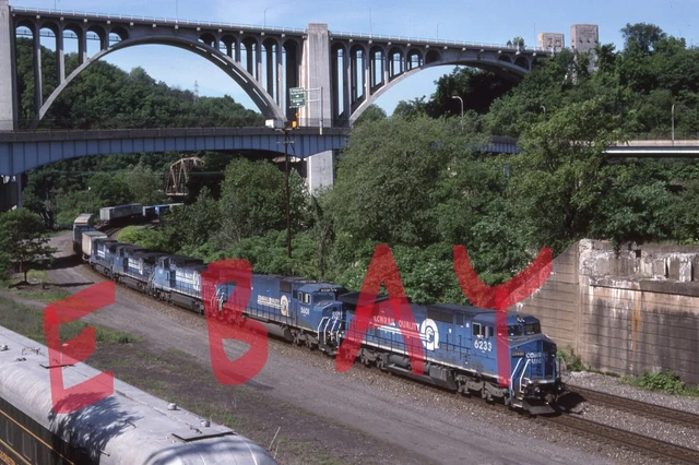 CONRAIL CR C40-8W Action East Pittsburgh PA 1998 Original Kodachrome EUR 3,64 - PicClick FR