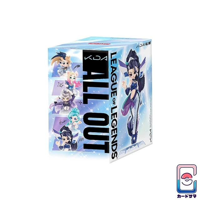 POP MART LEAGUE of Legends K/DA ALL OUT Series BLIND BOX Popmart NEW ...