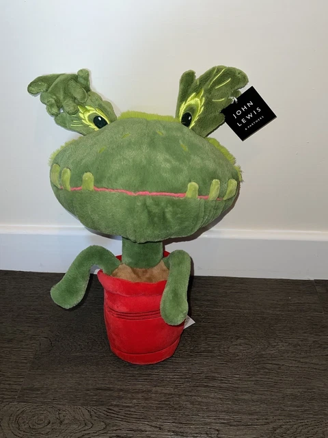 JOHN LEWIS SNAPPER Character Large Venus Fly Trap Mcfly Plush Soft ...