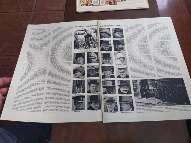 LIFE MAGAZINE 1939 Winston Churchill issues of Nazism George ...