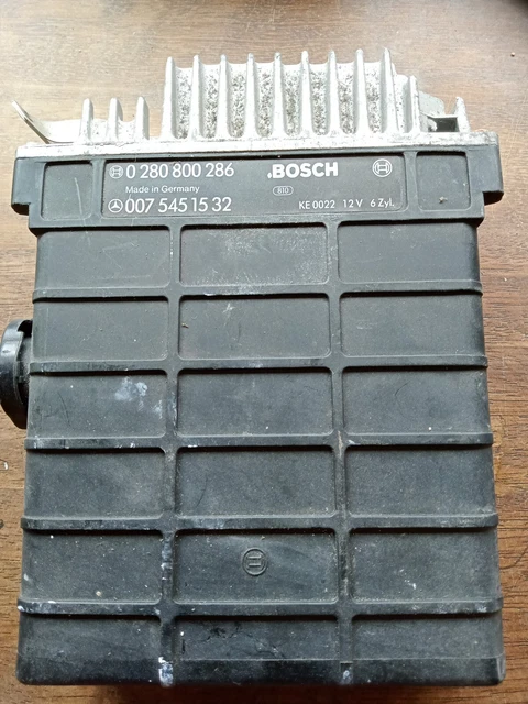 MERCEDES-BENZ W124 W126 ECU COMPUTER ENGINE CONTROL UNIT 6 Zyl ...