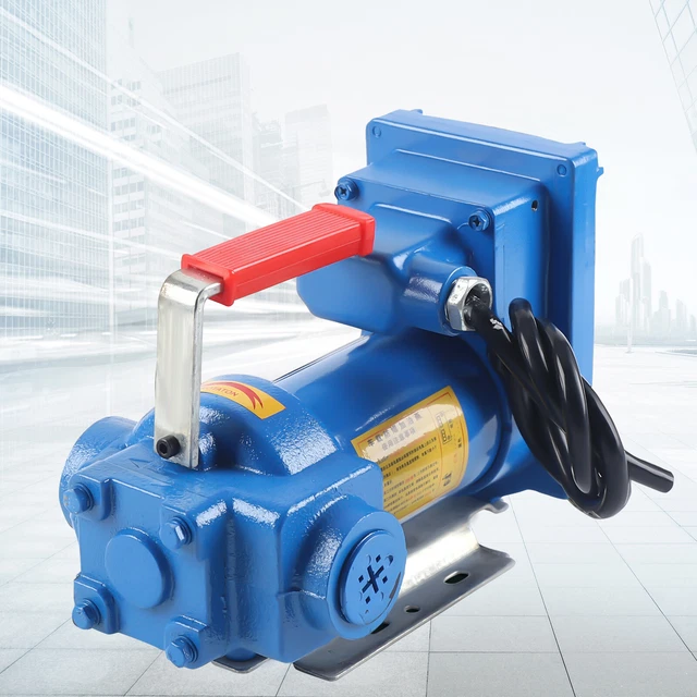 24V GASOLINE PETROL Fuel Transfer Pump Explosion-proof Self-priming ...