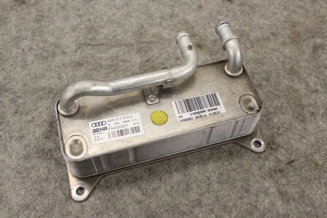 GENUINE AUDI R8 4S transmission oil cooler 4S0317019A oil cooler ...