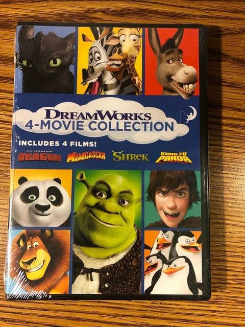 LOT OF 17 Dreamworks DVD - Collection - Panda - Shrek - Madagascar- And ...