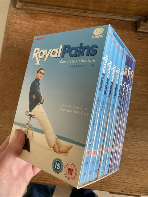 ROYAL PAINS COMPLETE Collection DVD Season 1 - 8 Series One - Eight EUR ...