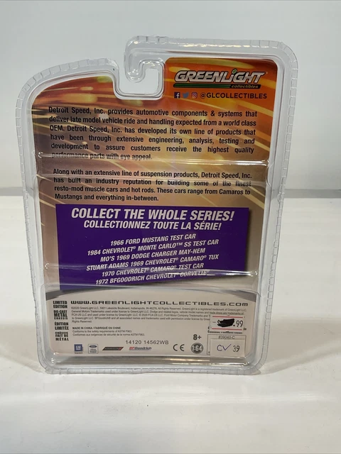 GREENLIGHT CHASE MO'S 1969 Dodge Charger May-Hem 1/64 Scale Detroit ...