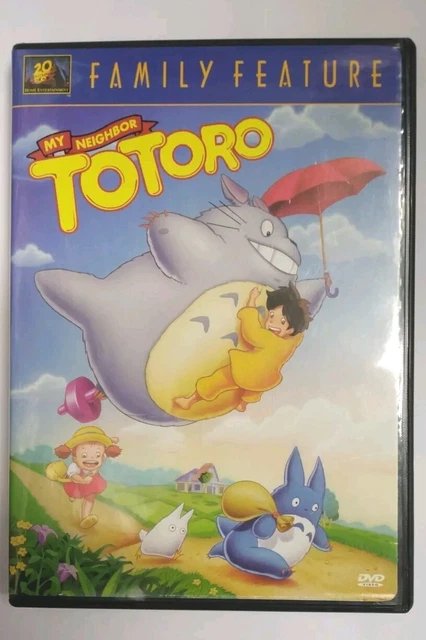 MY NEIGHBOR TOTORO DVD Original Fox Dub Fullscreen Studio Ghibli Anime ...