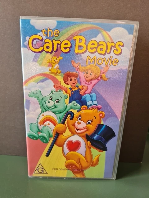 THE CARE BEARS Movie VHS Tape 1985, 2004 Release Vintage Children's ...