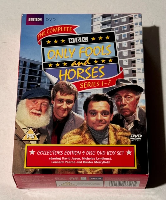 ONLY FOOLS AND Horses Complete Series 1-7 Collectors Set 9 Disc DVD Set ...