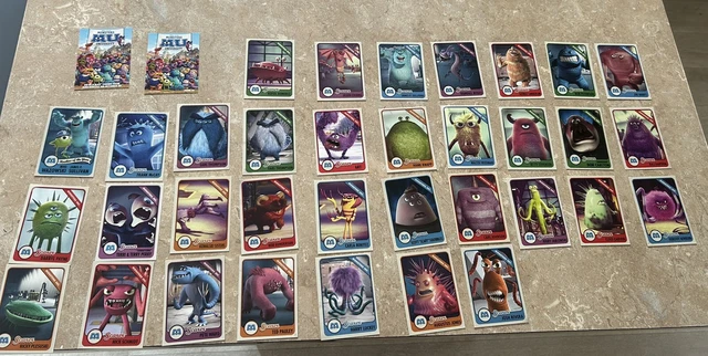MONSTERS UNIVERSITY SCARE Card 36 Set, Disney Park Exclusive £567.68 ...