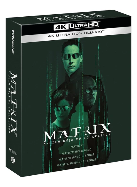 MATRIX 4 FILM Collection (4K Ultra-Hd + Blu-Ray) EUR 49,99 - PicClick IT
