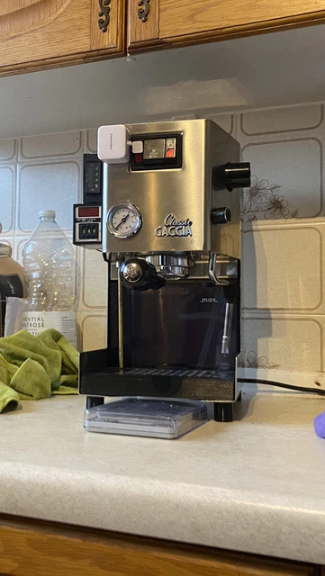 GAGGIA CLASSIC MODIFIED Espresso Coffee Machine - PID, Auto Shot Timer ...