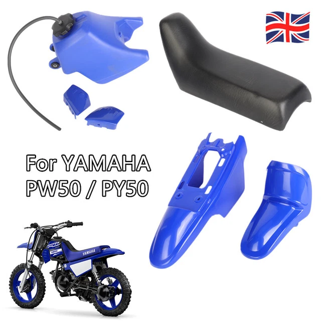 YAMAHA PW50 PY50 Plastics Body Set Fairing Front Rear Mudguard Seat ...
