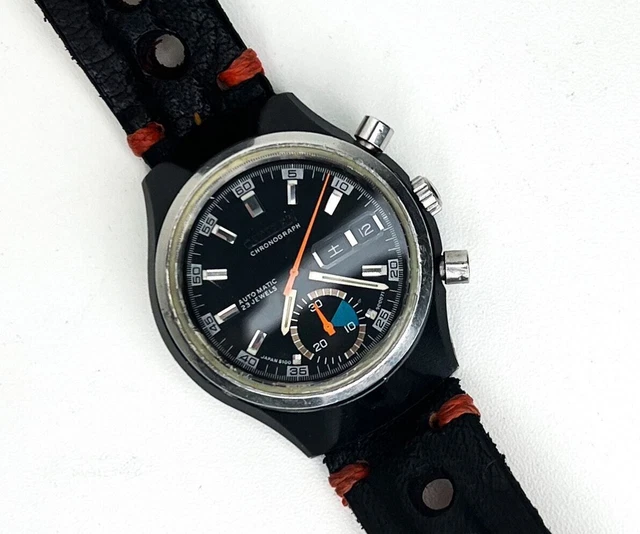 MONTRE-BRACELET CHRONOGRAPHE AUTOMATIQUE Vintage CITIZEN FLYBACK Ref 67 ...