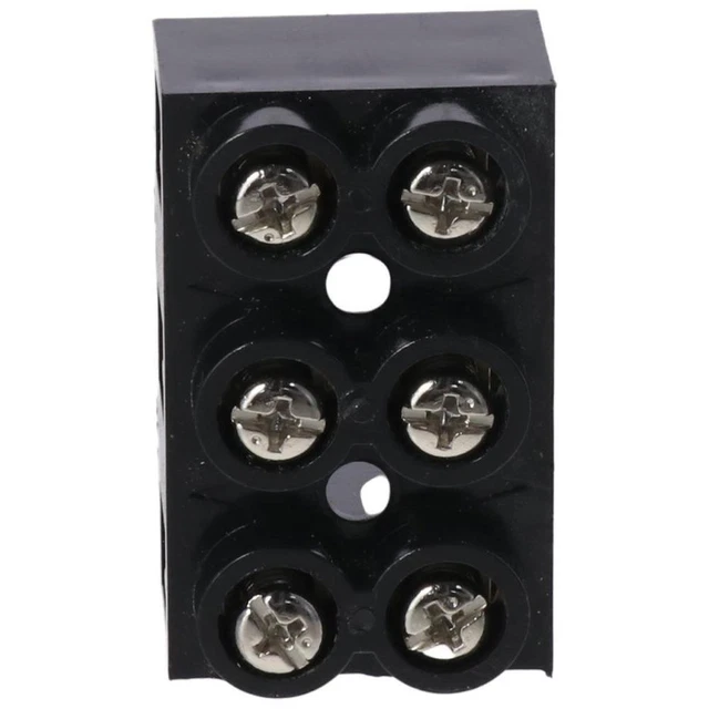 60A SCREW ELECTRIC Barrier Strip 500V Terminal Block Electrical ...
