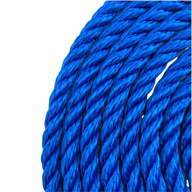 2 X 20MM Royal Blue Softline Mooring Ropes x 11m C/W 6inch Soft Eye ...