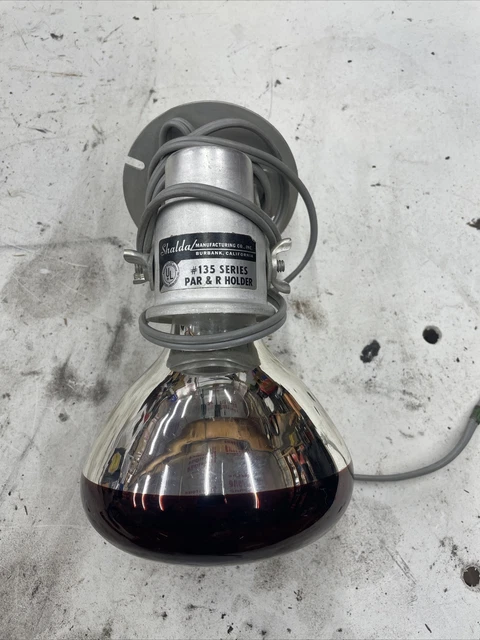 VTG RED SHALDA Lighting Products #135 Series Lightholder Industrial ...