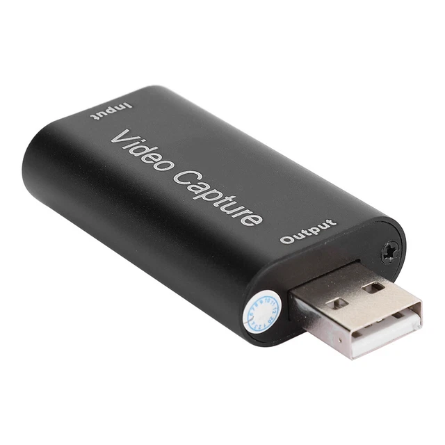 (BLACK) VIDEO CAPTURE Cards To USB2.0 4K 1080P Recording Box Game $23. ...
